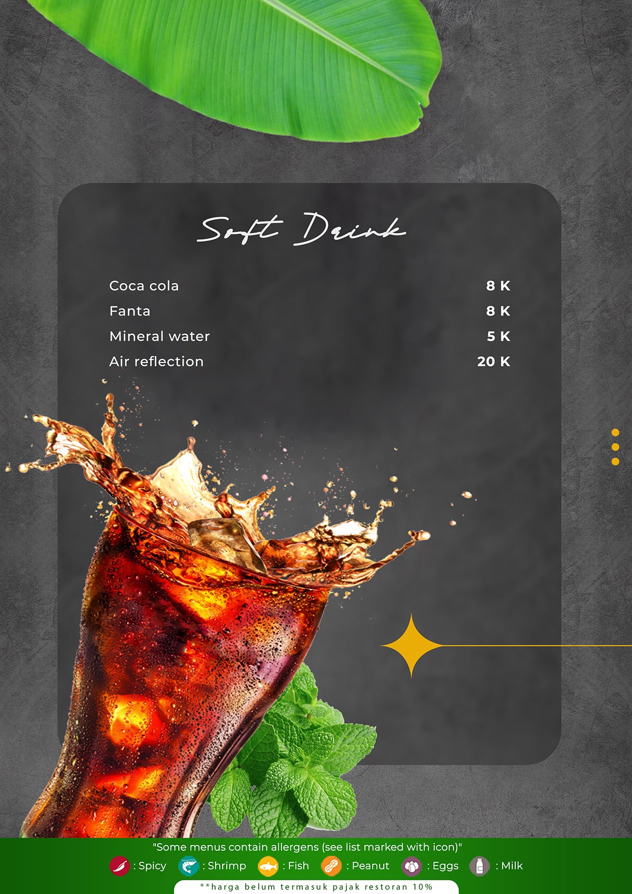 Menu - Srengenge Wetan : The First Traditional Osing Food Restaurant in ...